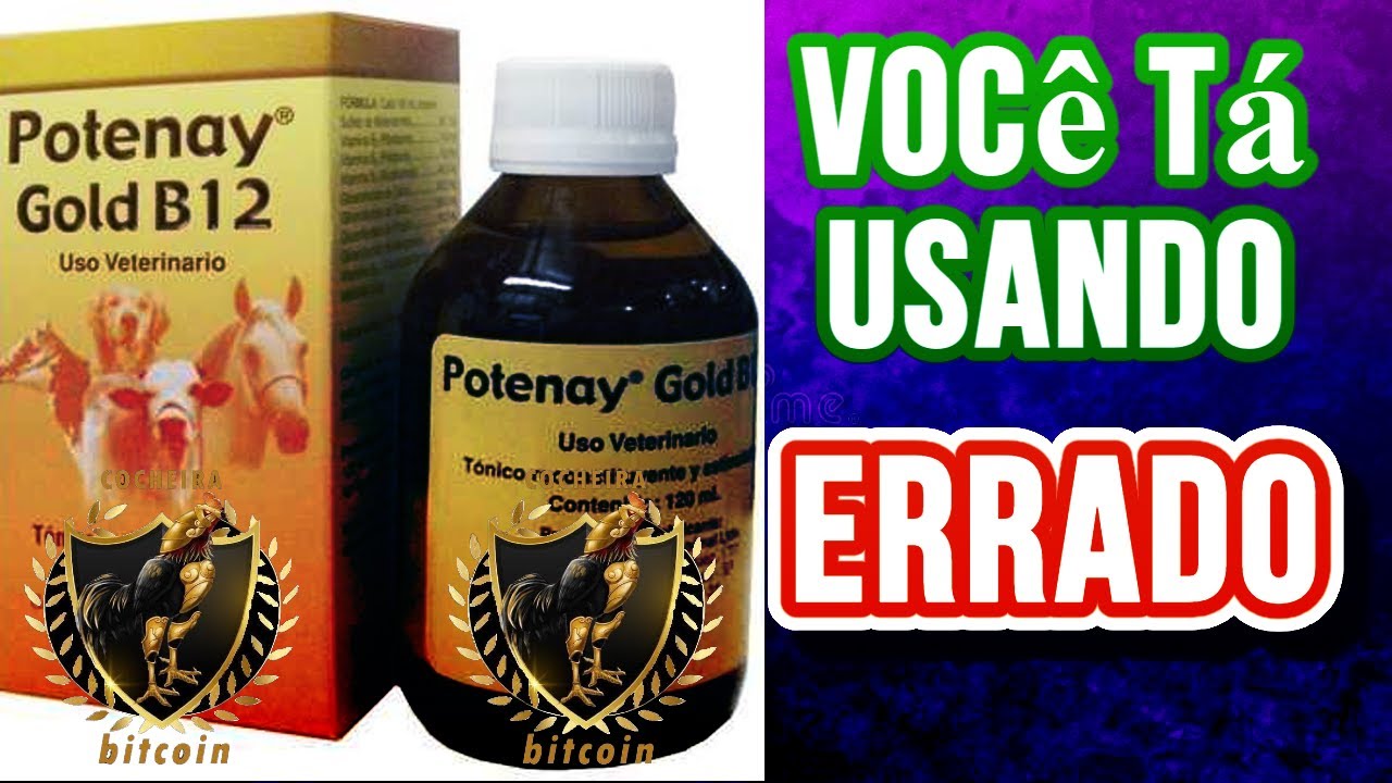 COMO USAR POTENAY CORRETAMENTE PARA GALOS NO TRATO