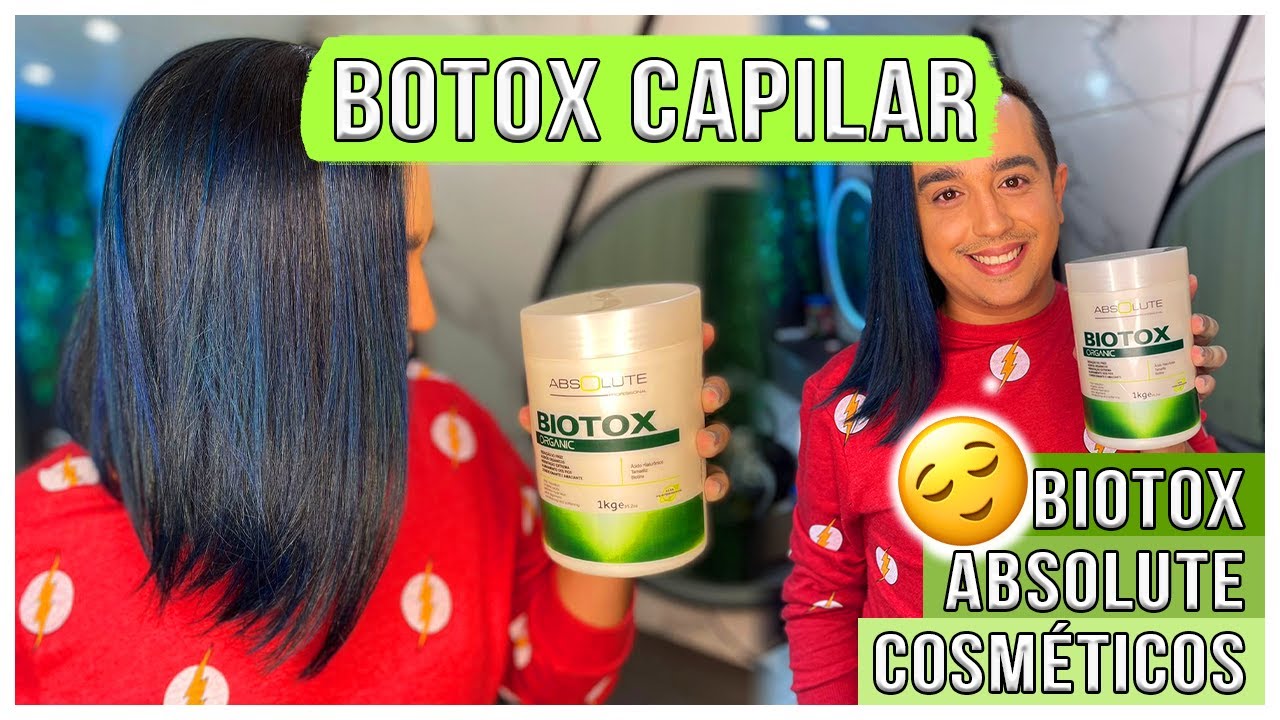 ESSE BOTOX CAPILAR SEM FORMOL ALISOU O MEU CABELO / BIOTOX - ABSOLUTE ...