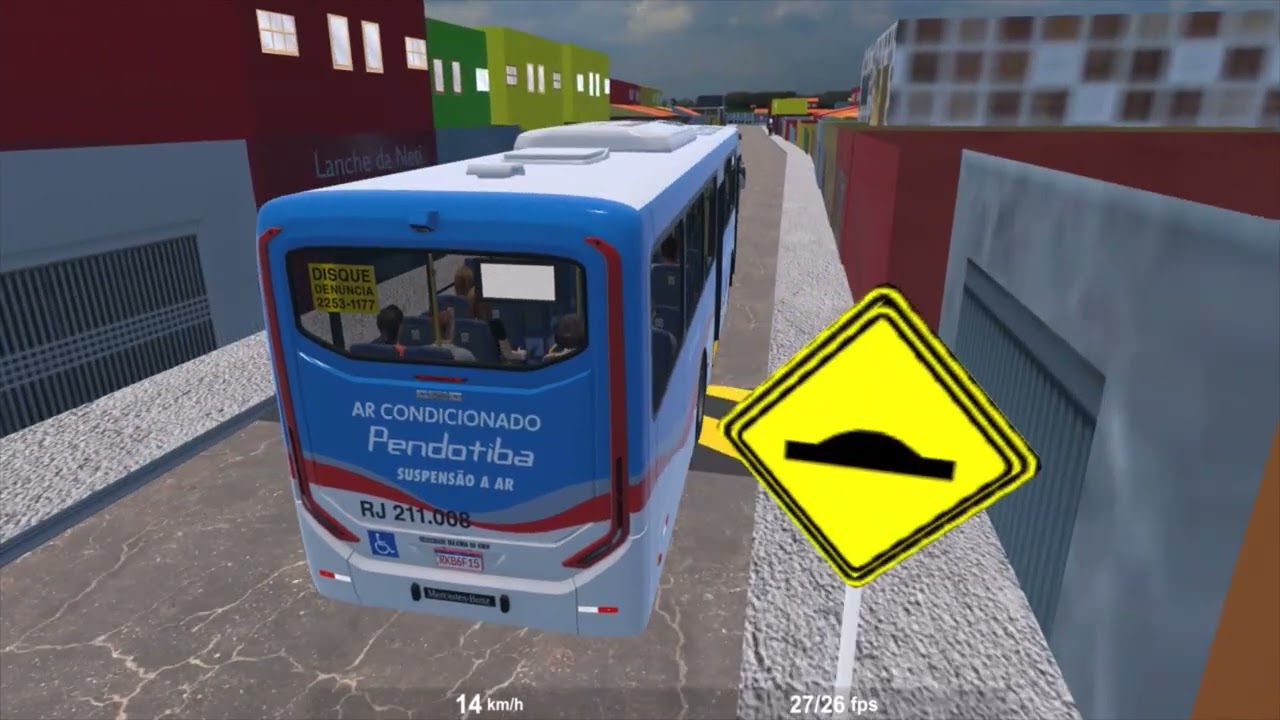 Gameplay - Proton Bus Simulator - Mapa acaracuzinho city