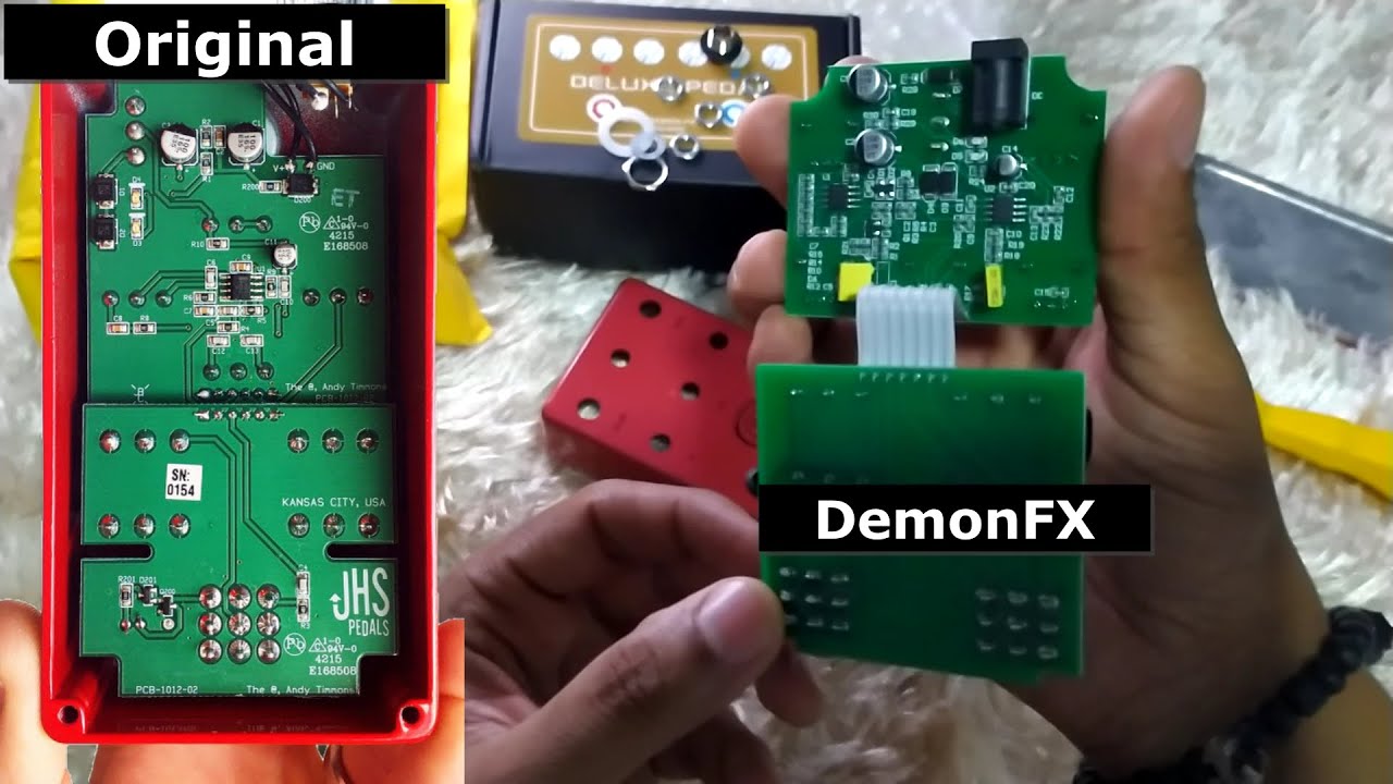 UNBOXING Pedal DEMONFX AT-DS (JHS AT+ Clone)COMPLETO Abrindo o Pedal!!