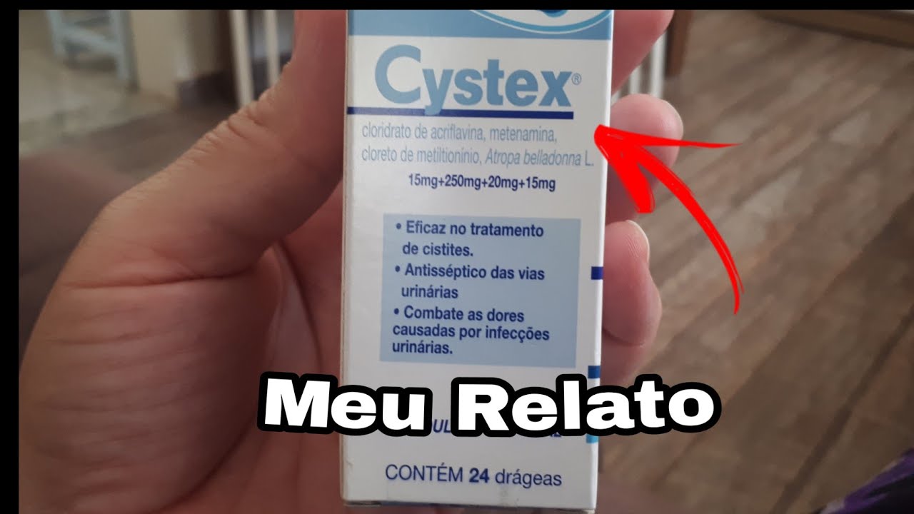 Cystex meu Relato com esse medicamento