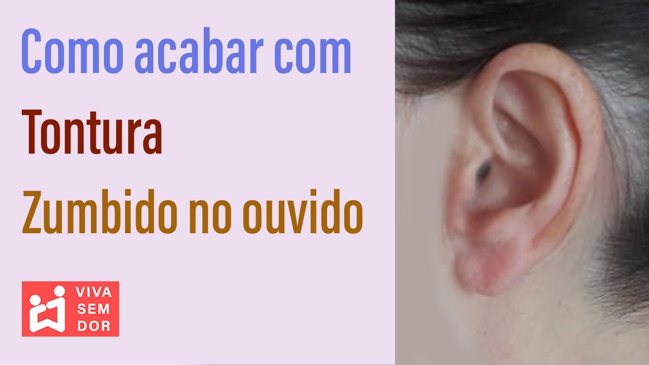 Dicas para aliviar tontura e zumbido no ouvido.