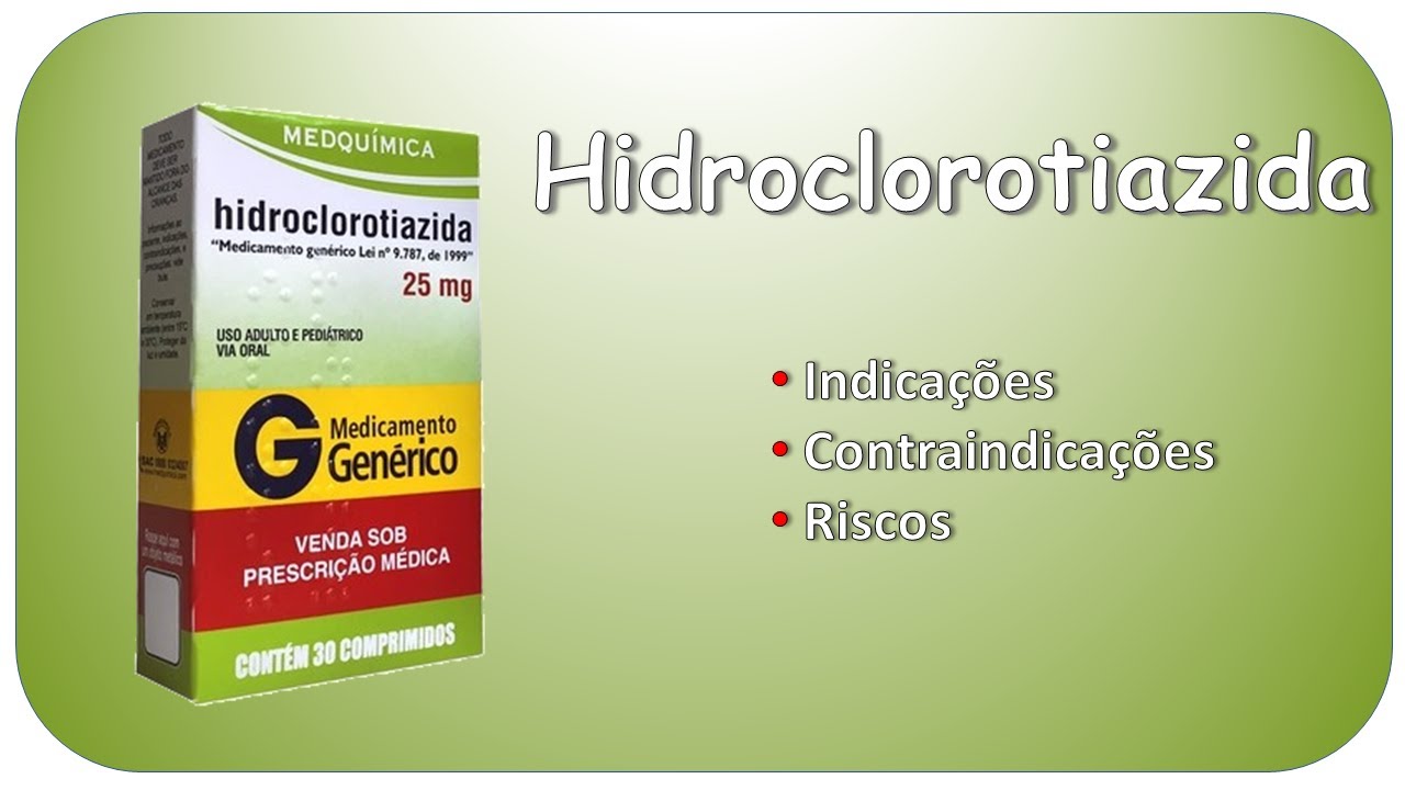 Hidroclorotiazida: o que é, como funciona e efeitos