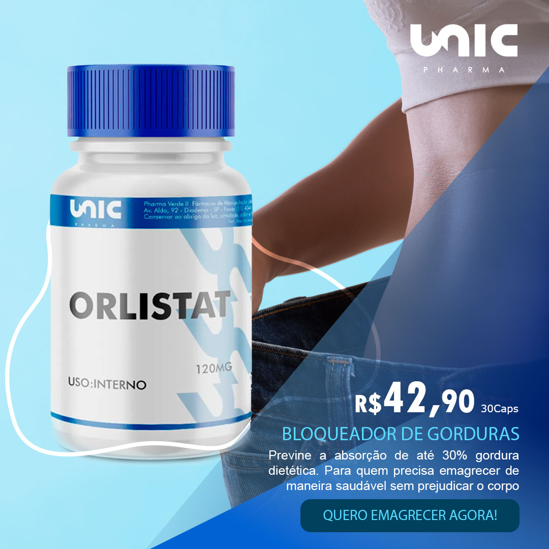 Qual é a importância do orlistat na perda de peso?