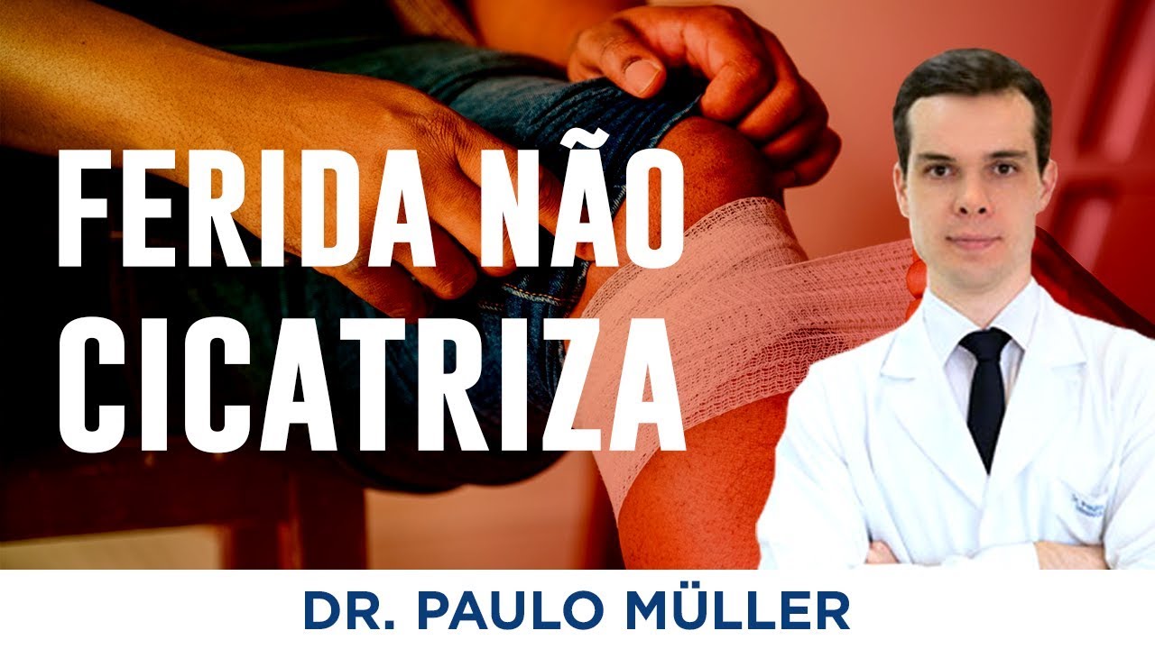 Saiba como tratar feridas persistentes com Dr. Paulo Müller, dermatologista