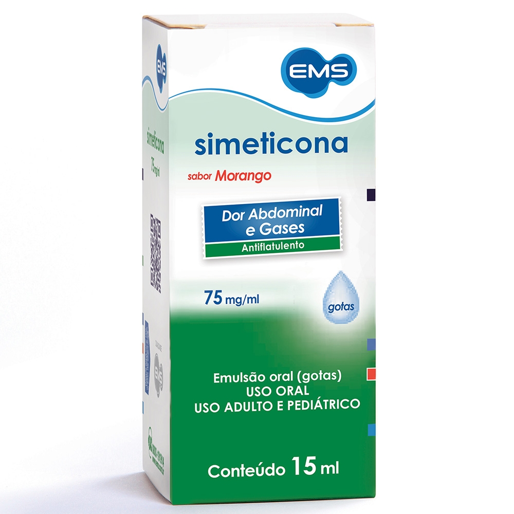 Qual a posologia correta para simeticona em gotas?