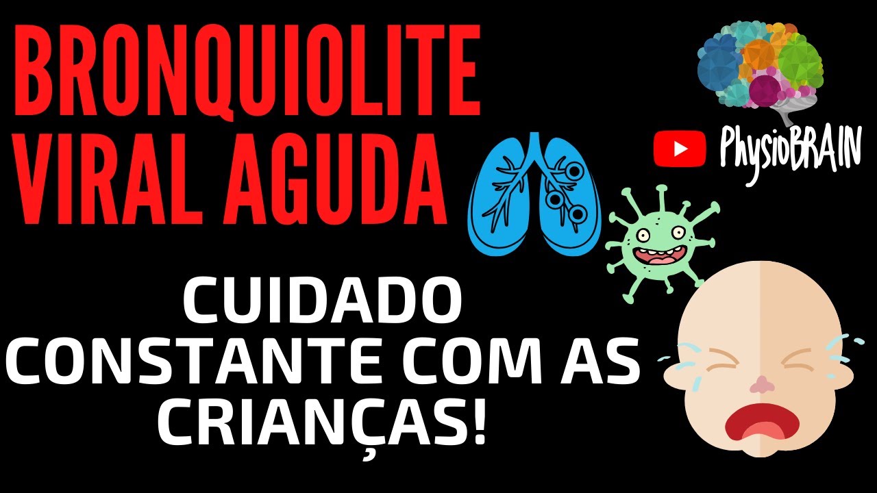 Como identificar e tratar a Bronquiolite Viral Aguda BVA em crianças