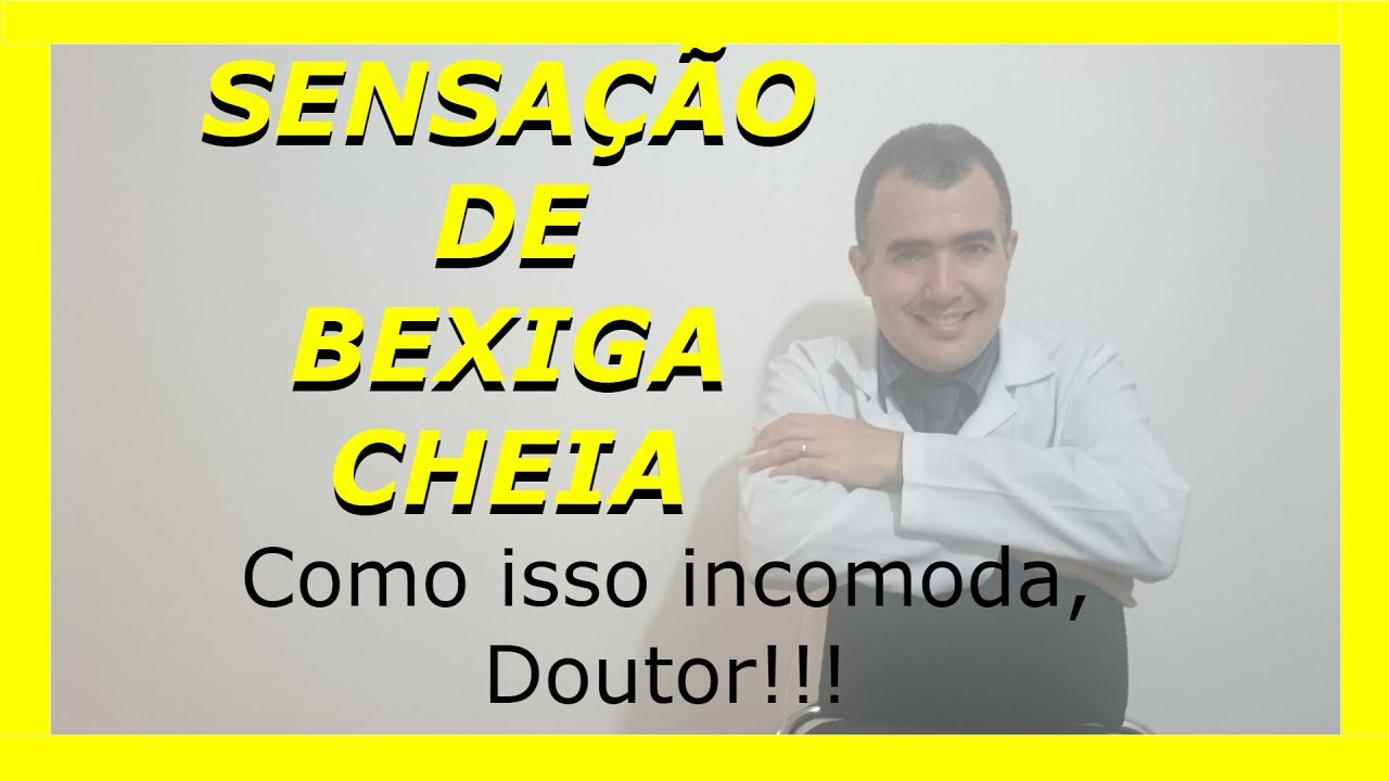 Como a sensação de bexiga cheia pode causar desconforto: entenda mais