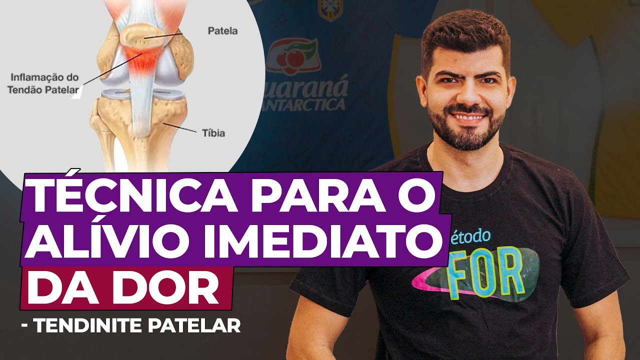 Guia prático para aliviar a dor na tendinite patelar do paciente
