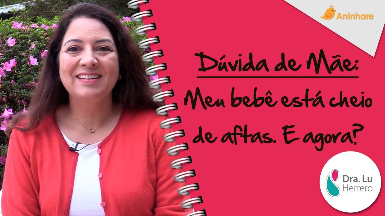 Aftas na boca do bebê: como tratar e prevenir