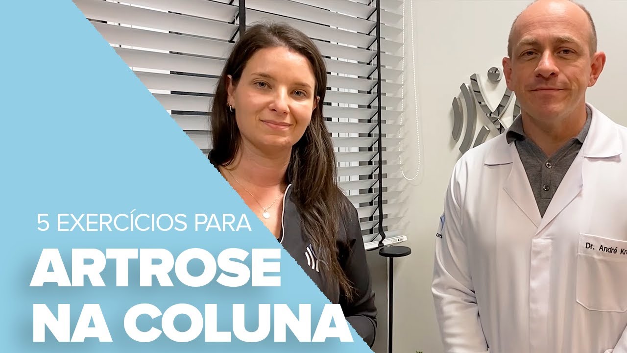 Artrose na coluna lombar: 5 exercícios para alívio e fortalecimento.