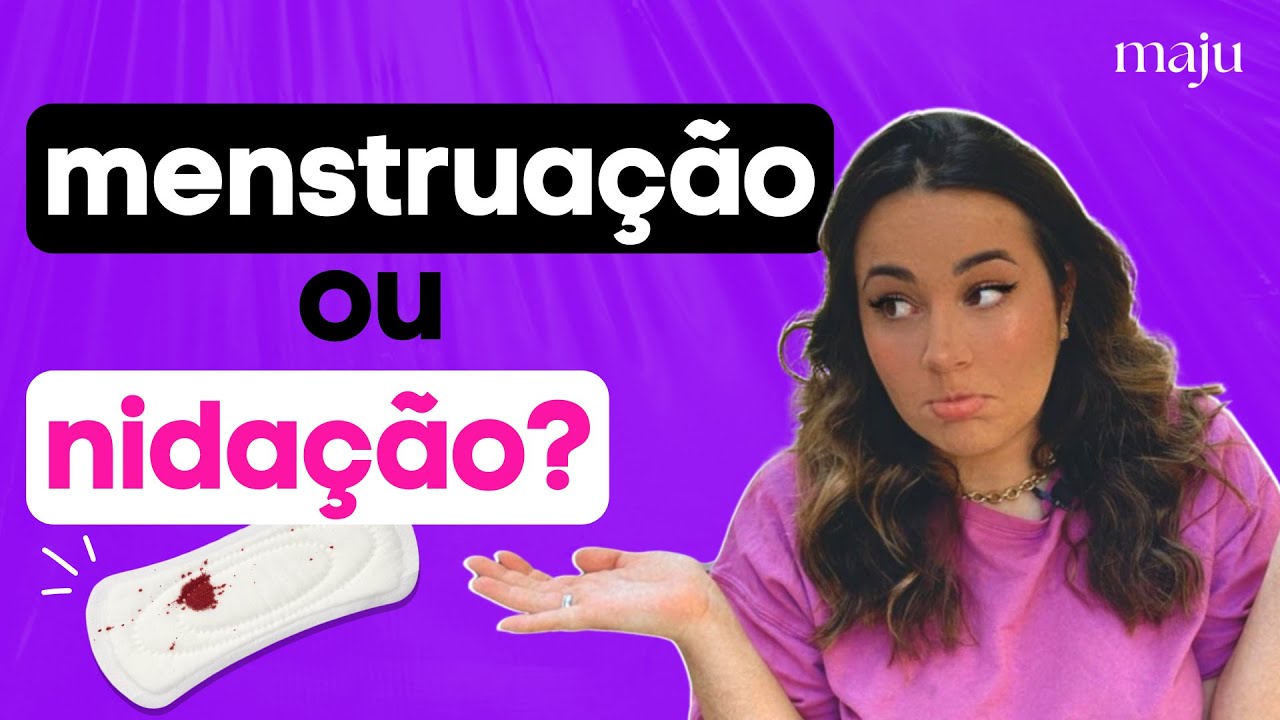 Nidação ou menstruação: entenda as diferenças e sintomas.