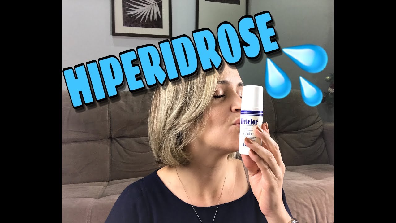 Entenda o que é hiperidrose e descubra se Driclor funciona como tratamento
